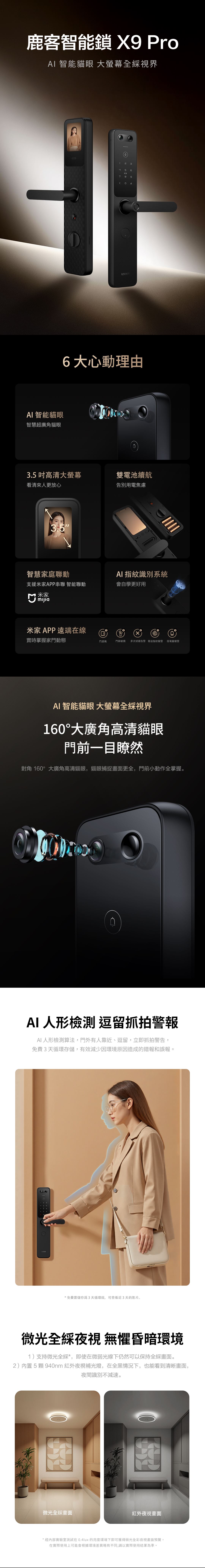 Lockin X9 Pro Fingerprint Smart Lock
